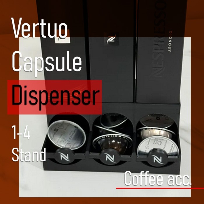 Jual NESPRESSO VERTUO Capsule Dispenser Holder Stand Tower Coffee Rack ...