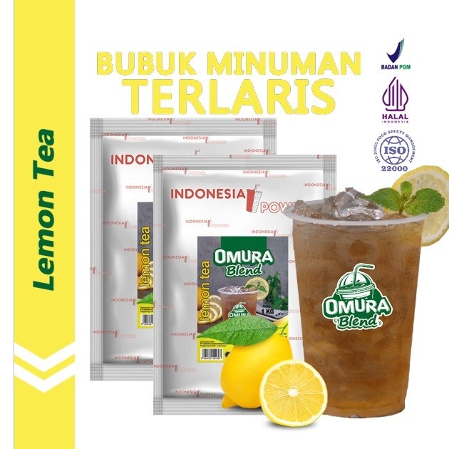 Jual [Bundle 2Bag x 1Kg] Rasa Lemon Tea Bubuk Minuman Premium Merk ...