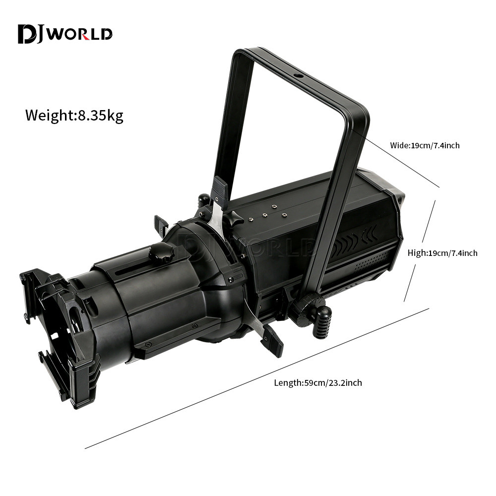 Jual LED 250W Profile Leko Spotlight RGBW 4IN1 Ellipsoidal Profile ...