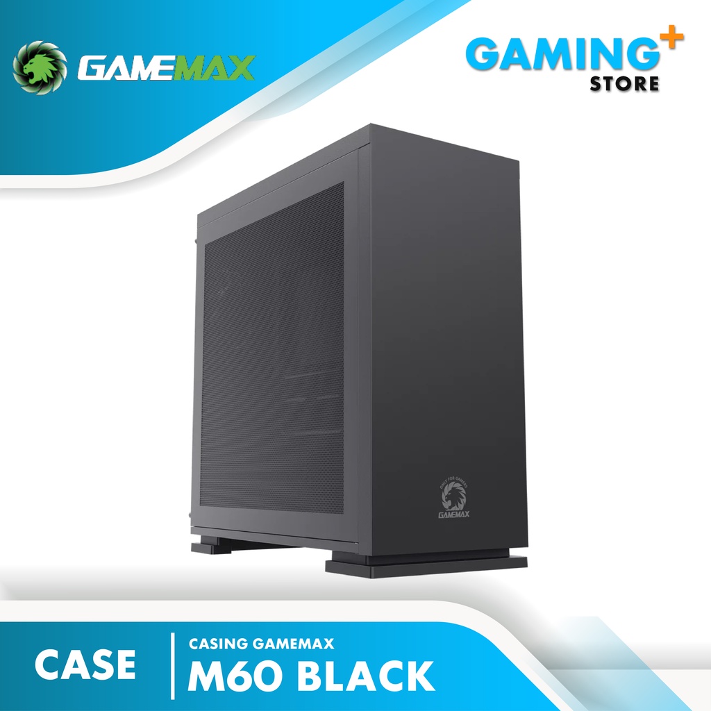 Jual GameMax Casing M60 Black Dual Mesh mATX Gaming PC Case | Shopee ...