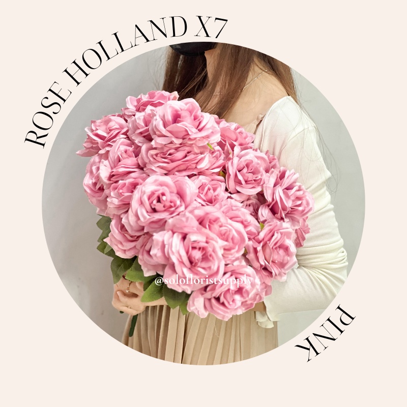 Jual ROSE HOLLAND X7 MAWAR X7 BUNGA PALSU MAWAR HOLLAND PREMIUM ...