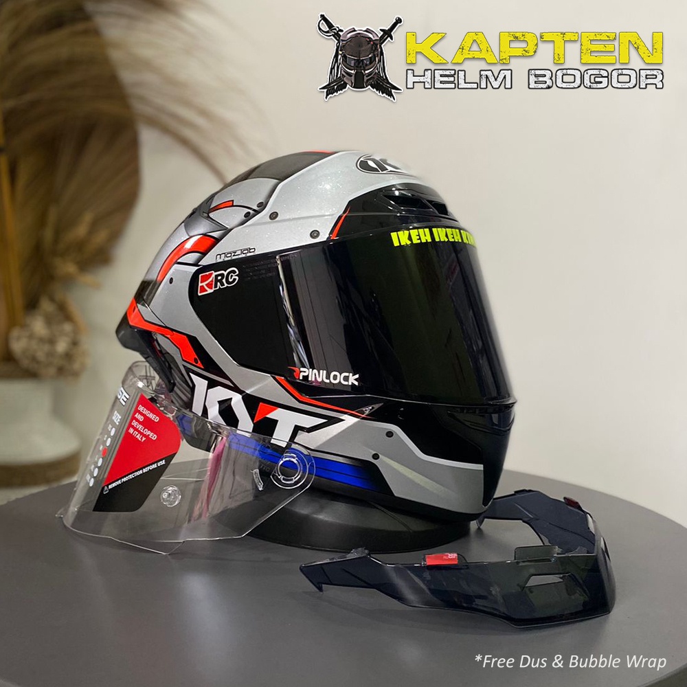 Jual HELM KYT TT COURSE RATTHAPARK SPACE MONKEY 2022-PAKET GANTENG - HELM FULL FACE KYT | Shopee ...