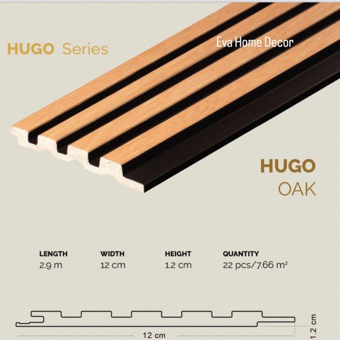 Jual WPC Wallpanel GAIA Hugo Kisi Kisi Wall Panel Dinding Kayu | Shopee ...