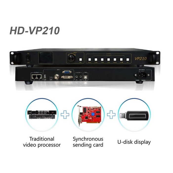 Jual LED Video Processor Controller Huidu HD-VP210A HD-VP210 HD VP210A ...