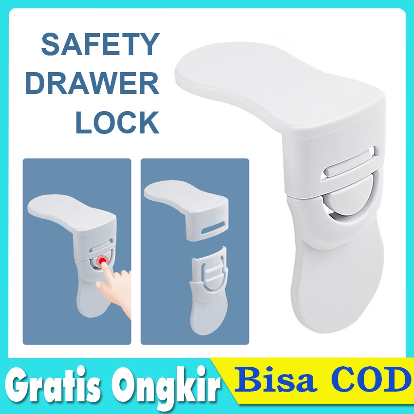 Jual Safety belt lock drawer / pengaman laci lemari bayi / Multifungsi ...
