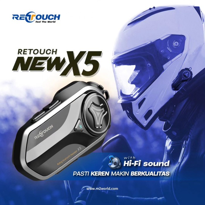 Jual Intercom Bluetooth Retouch X5 Bluetooth Helm Universal | Shopee ... Jual Intercom Bluetooth Retouch X5 Bluetooth Helm Universal | Shopee ...