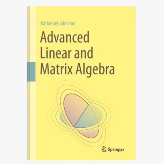 Jual Buku Advanced Linear and Matrix Algebra | Shopee Indonesia