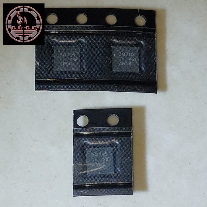 Jual BQ715 BQ24715 BQ 715 BQ24715R QFN-20 Battery Charger Control IC ...