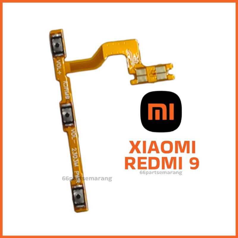 Jual Flexibel Flexible Power On Off Volume Redmi 9 / 10 New - Blackclover Sparepart | Shopee ...