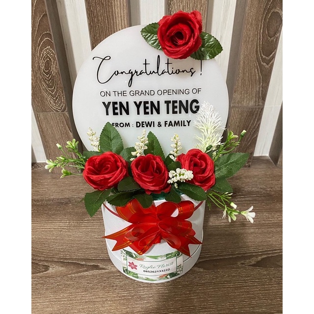 Jual Bloom Box Acrylic Medan Free Pengantaran Grand Opening ...