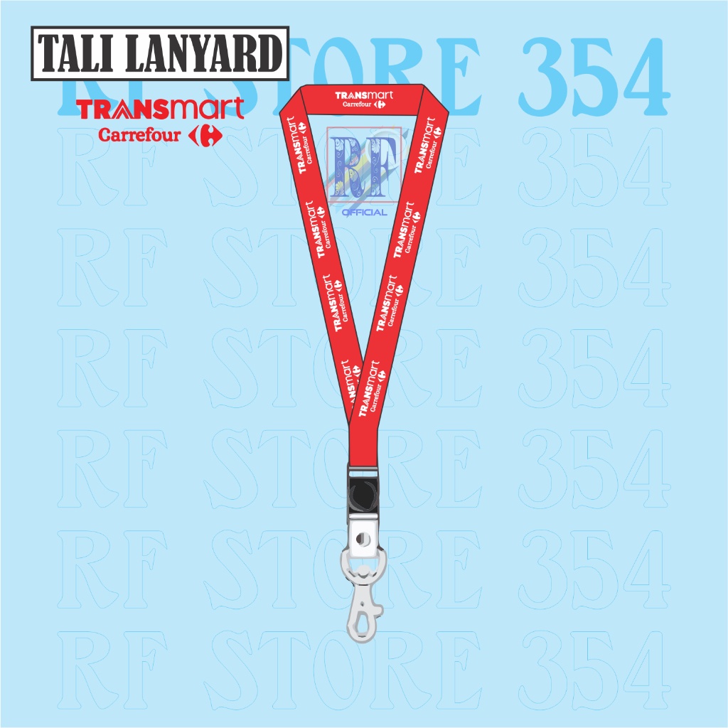 Jual TALI LANYARD TRANSMART CARREFOUR - TALI ID CARD GANTUNGAN KUNCI ...