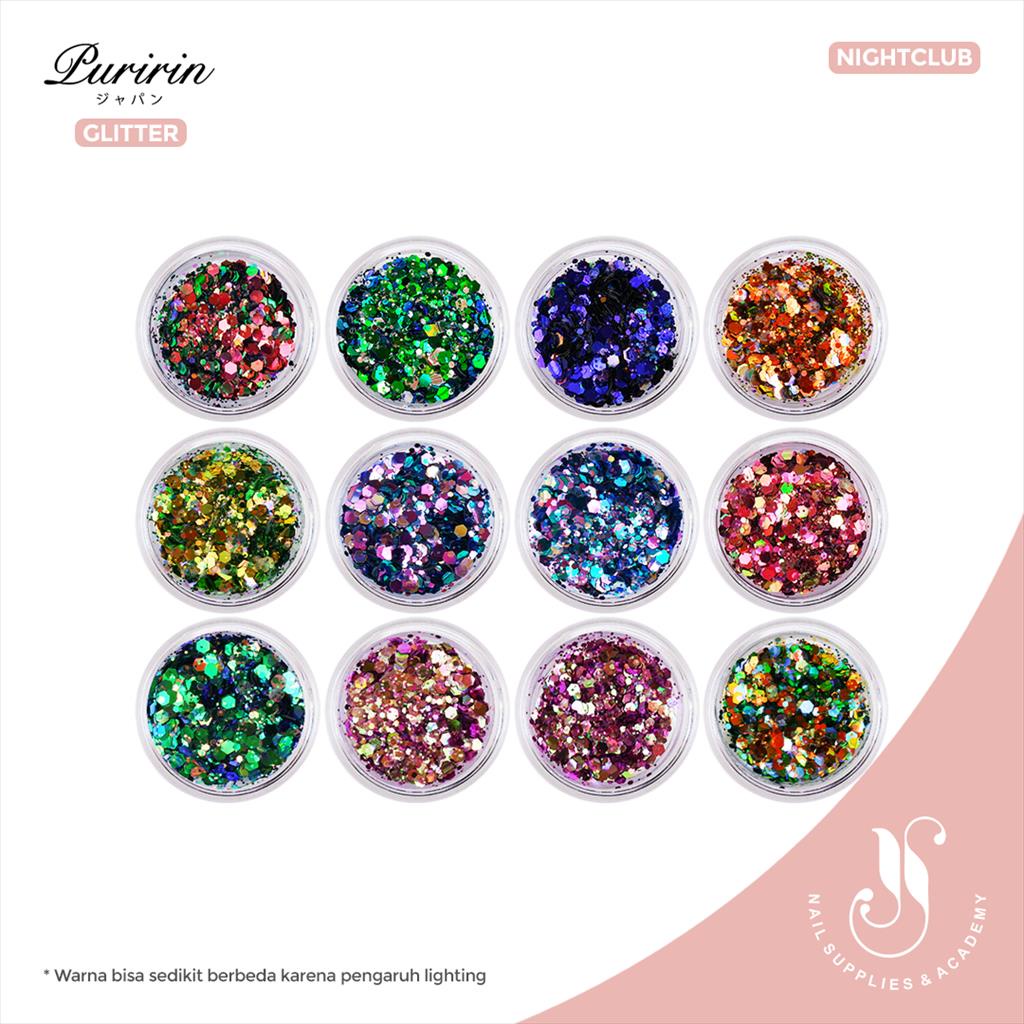 Jual PURIRIN NIGHT CLUB Series Original Aksesoris Kuku Nail Art Korea ...