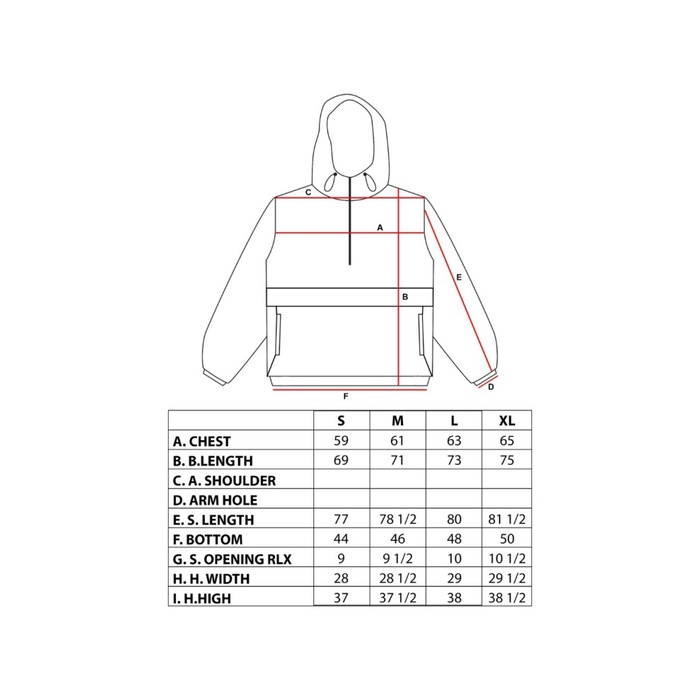 Jual best -Outer Unisex Erigo Anorak Jacket Grant Jade Green - S ...