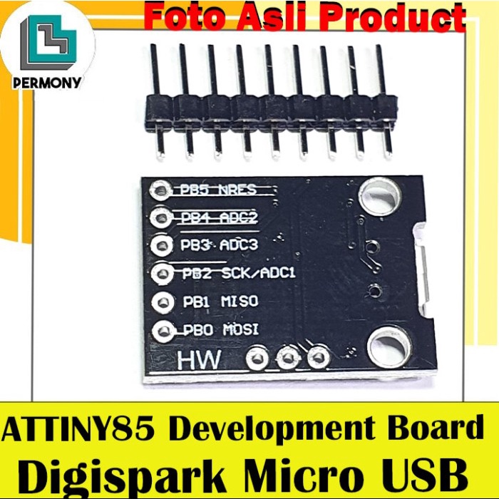 Jual Attiny85 Digispark Development Board Miniature Arduino Micro Usb Shopee Indonesia