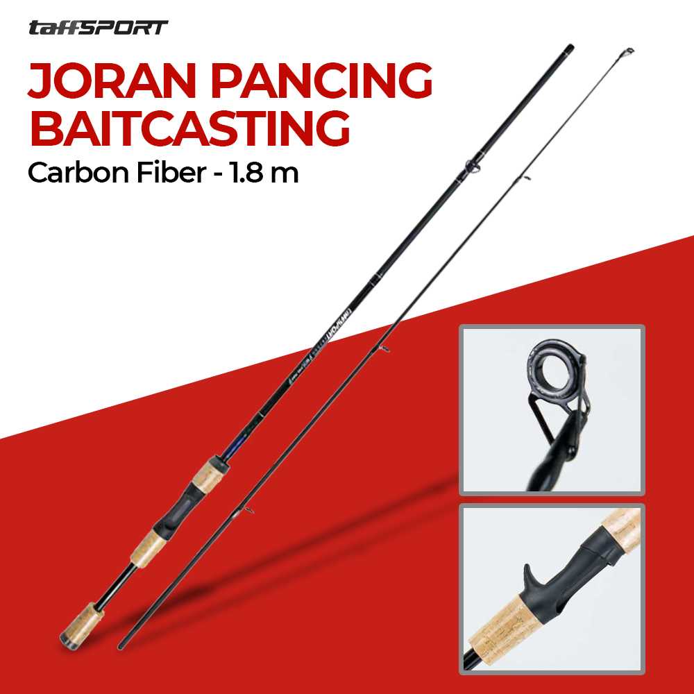 Jual Joran Pancing BC Baitcasting dan Spinning Carbon Fiber 1.8M 2.1M 2 ...