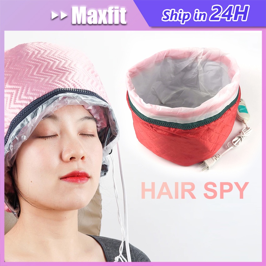 Jual Hot Steamer Spa Rambut Thermal Treatment Heated Cap Topi Steam ...