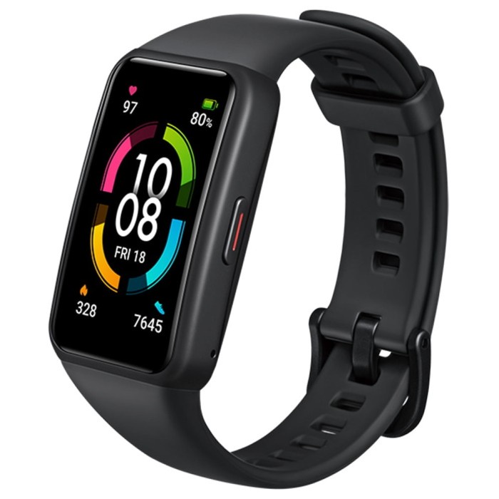 Jual HONOR Band 6 Smart Watch 1.47" AMOLED Display Sp02 Monitor - Hitam ...