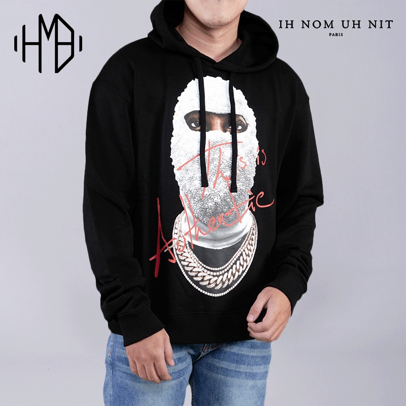Jual Ih Nom Uh Nit Mask Authentic With Logo Hoodie | Shopee Indonesia