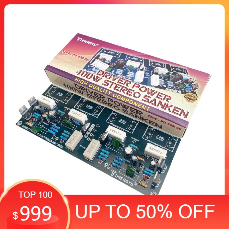 Jual PROMO Kit Driver Safari Sanken 400W Stereo Tunersys | Shopee Indonesia