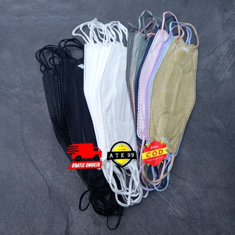 Jual KF 94 MASK -Masker KF94/Disposable 3D face mask/masker non medis ...