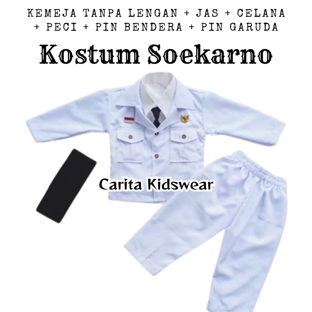 Jual 12.12 SALE Baju Soekarno Baju Pahlawan Baju Anak Baju Unik Kostum ... Jual 12.12 SALE Baju Soekarno Baju Pahlawan Baju Anak Baju Unik Kostum ...