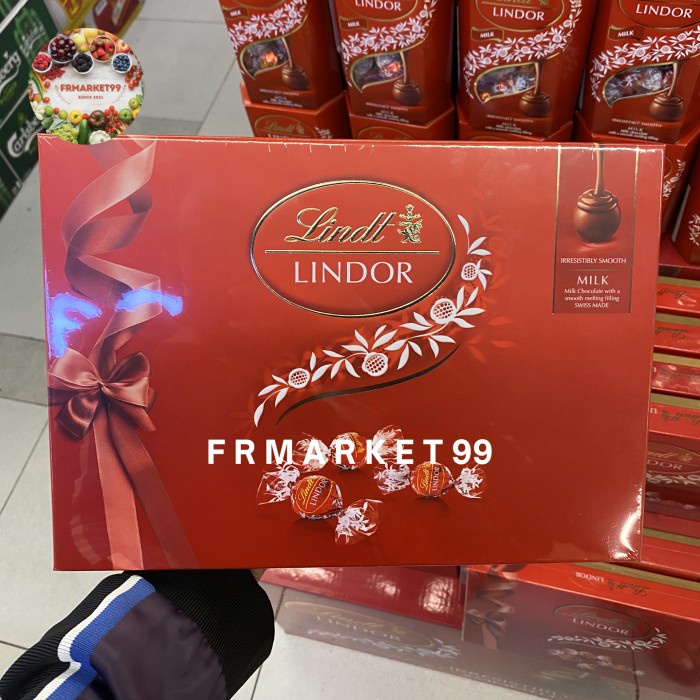 Jual Lindt Lindor Milk Chocolate / Coklat Lindor / Coklat Susu / Box ...