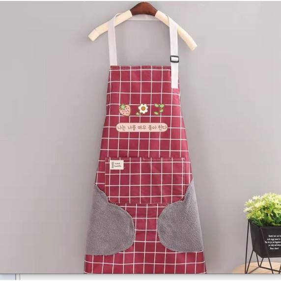 Jual FM - BEST SELLER Celemek Masak Apron Waterproof Apron Celemek ...