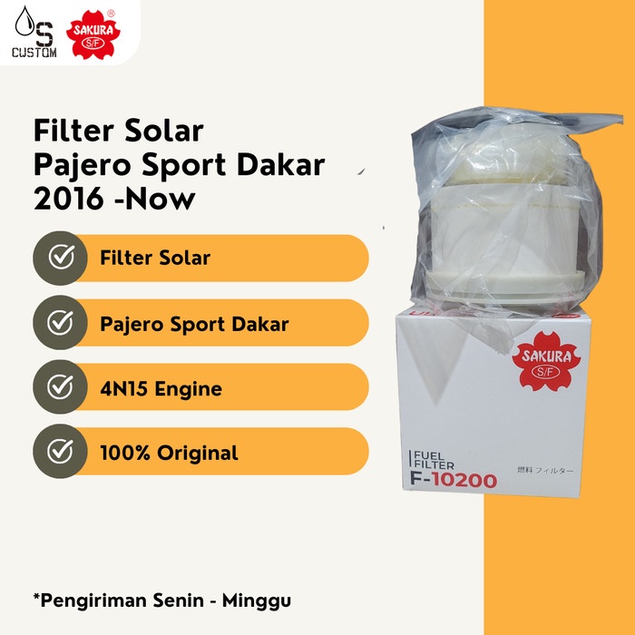 Jual Filter Solar Pajero Sport Dakar 2016 up | Shopee Indonesia
