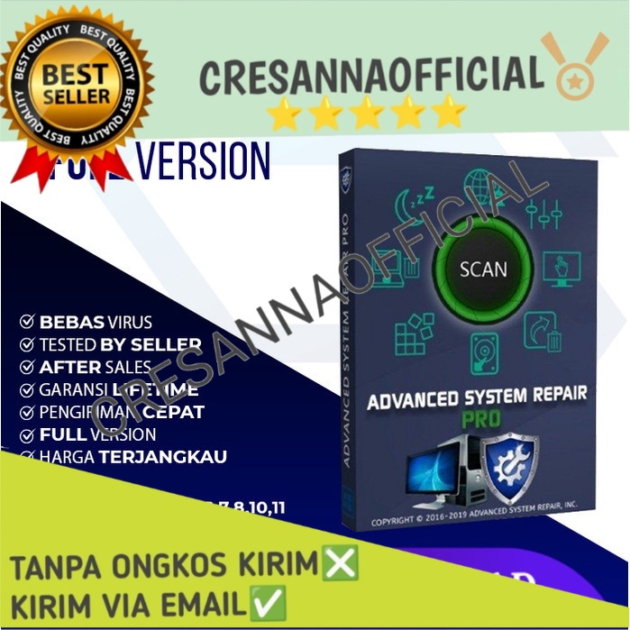 Jual Software Maintenance PC: Advanced System Repair Pro 1.9 [WIN ...