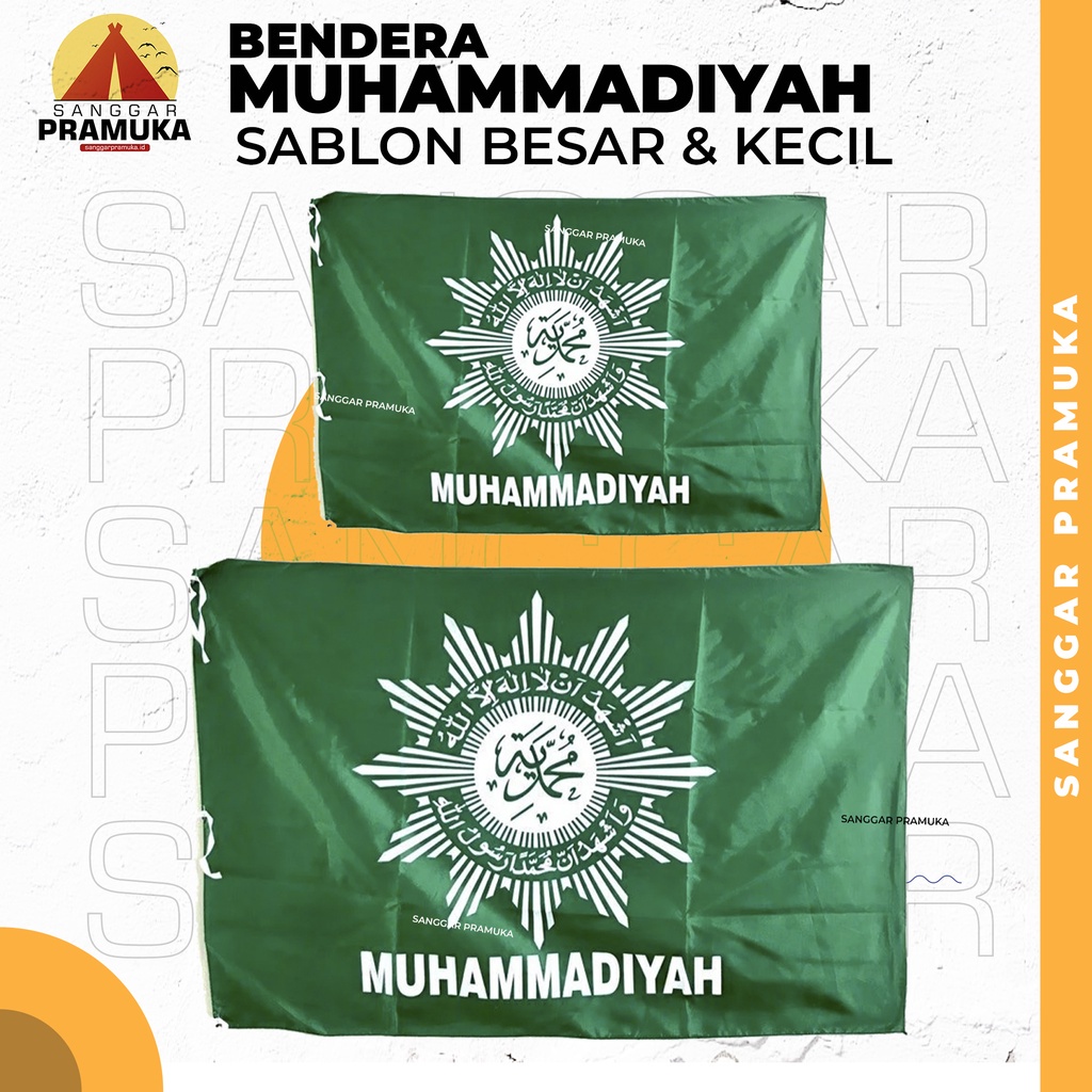 Jual Bendera Muhammadiyah / Bendera Muhammadiyah Besar / Bendera ...