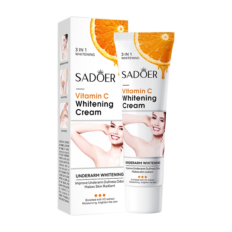 Jual Sadoer Vitamin C Underarm Whitening Cream Pemutih ketiak krim Pemutih miss v selangkangan ...
