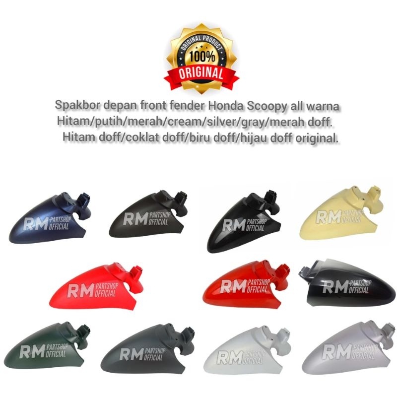 Jual spakbor front fender Honda Scoopy terbaru K2F 2021- 2023-2024 ALL ...