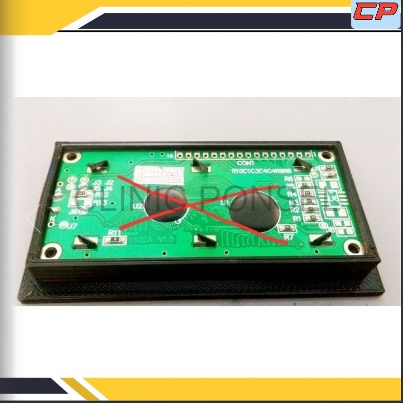 Jual Frame bazzle lcd 16X2 3d printer | Shopee Indonesia