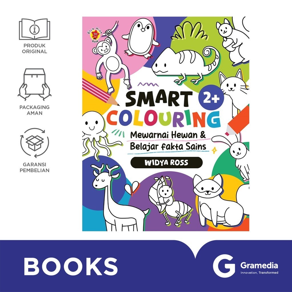 Jual Smart Colouring 2+: Hewan ( Widya Ross) | Shopee Indonesia