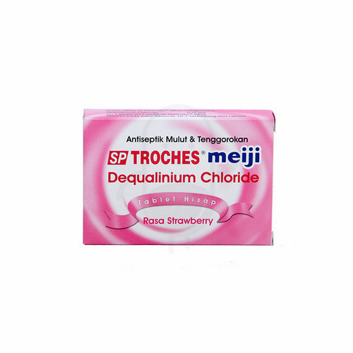 Jual Sp Troches Meiji Rasa Strawberry Box 12 Tablet | Shopee Indonesia
