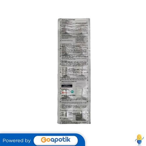 Jual Acetylcysteine Ogb Dexa Medica 200 Mg Strip 10 Kapsul | Shopee ...
