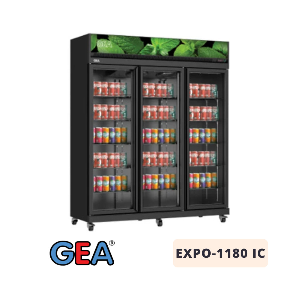 Jual Showcase Cooler Gea Expo 1180ic Kulkas Minuman 3 Pintu Garansi ...