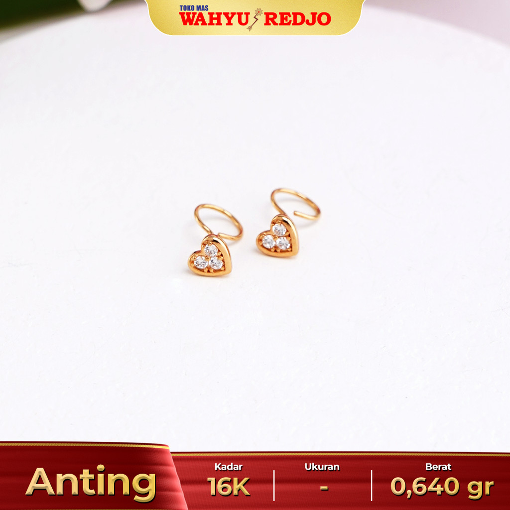Jual Anting Toge Emas Kadar 16K Wahyu Redjo AN-16K-24768649 | Shopee ...