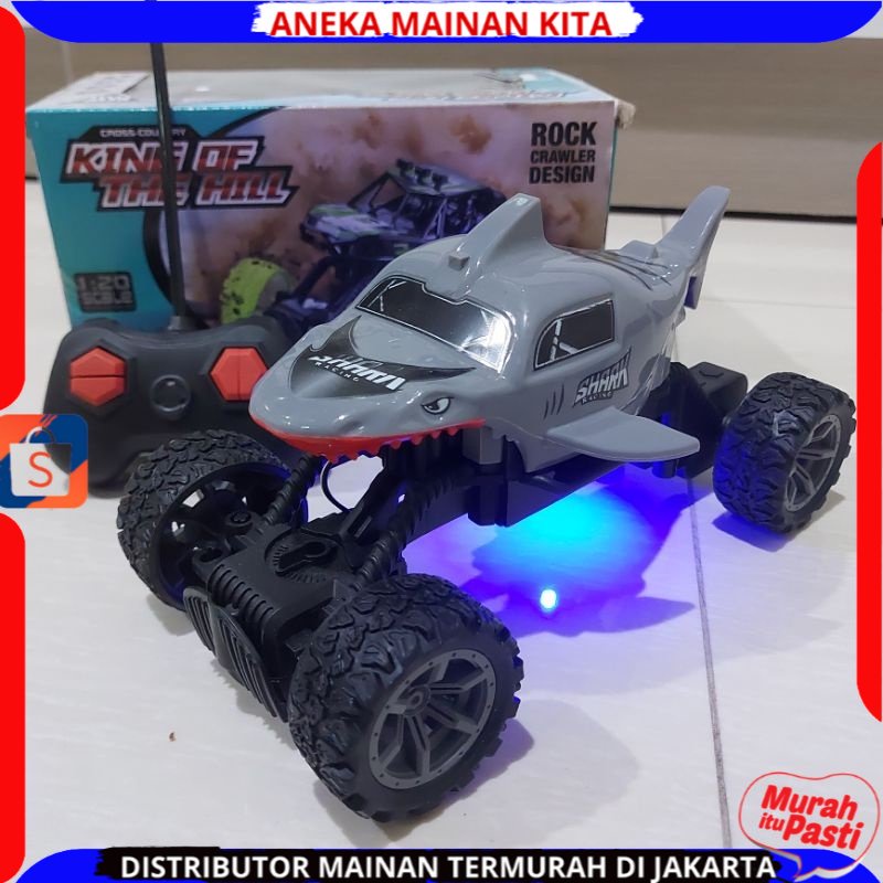 Jual MAINAN ANAK MOBIL REMOTE CONTROL RC MONSTER CHARGE CROSS COUNTRY ...