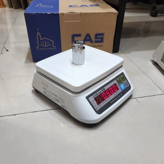 Jual Timbangan digital CAS SW-II PLUS USB PORT 3kg-30kg timbangan CAS SW 2 Juragan Timbangan ...
