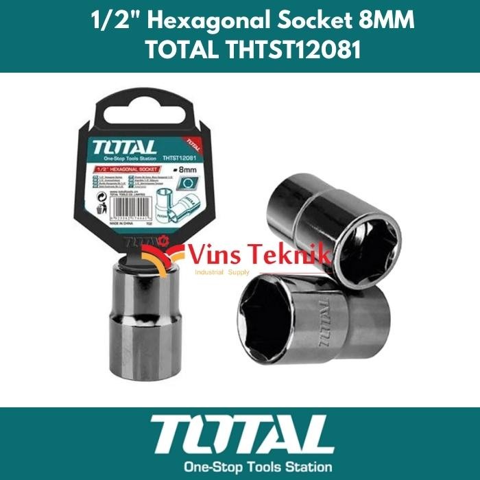 Jual TOTAL Mata Socket 6pt 1/2" Hexagonal Socket | Shopee Indonesia