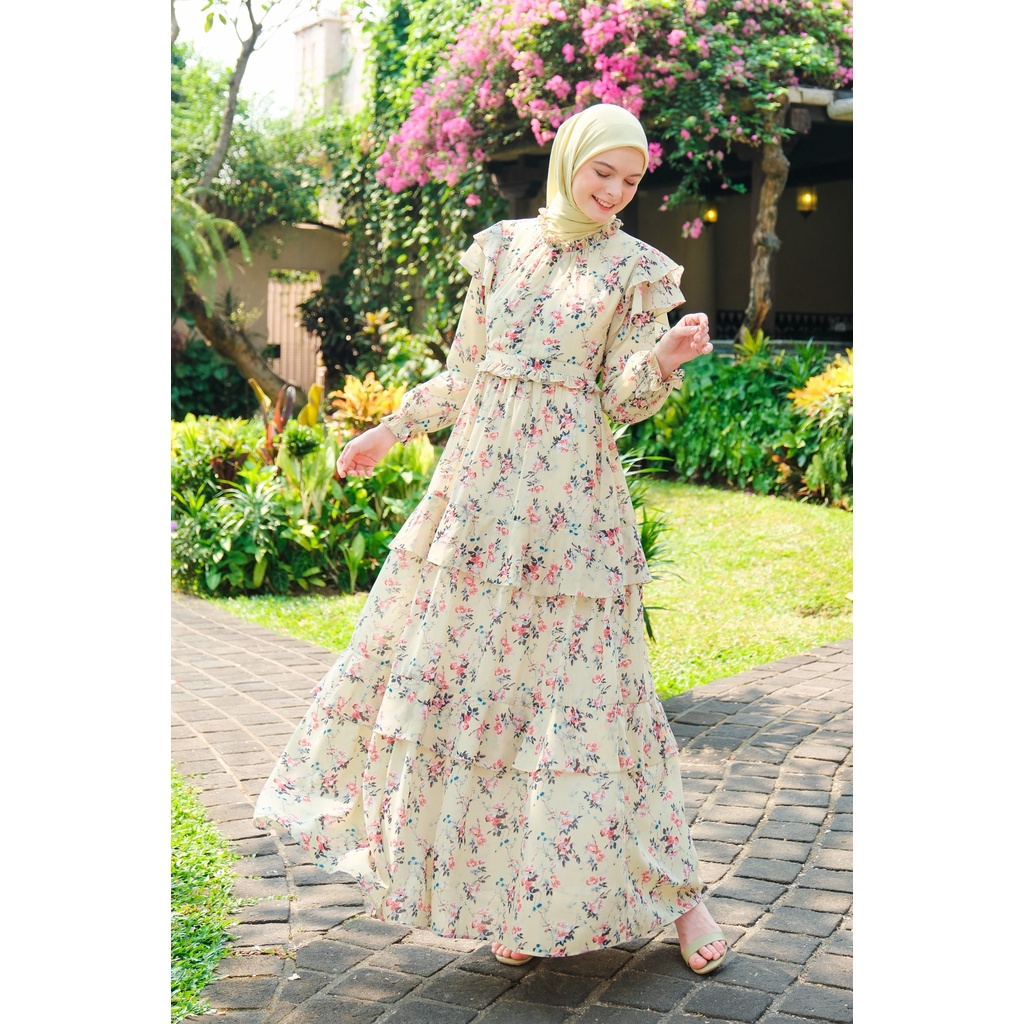 Jual Ghaliya Dress Lemonade | Shopee Indonesia