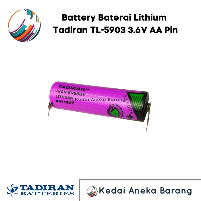 Jual Battery Baterai Lithium Tadiran ER14500 TL-5903 SL-360 3.6V AA Pin ...