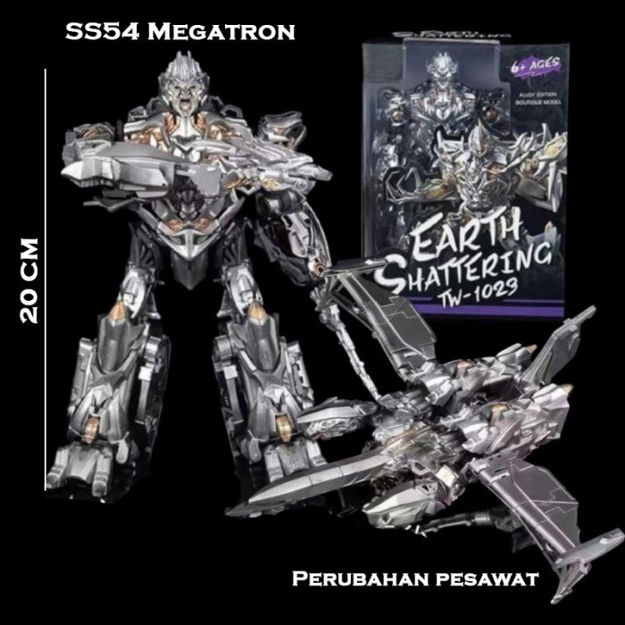 Jual Mainan Action Figure Robot Transformers BMB LS-06 Tank Megatron ...