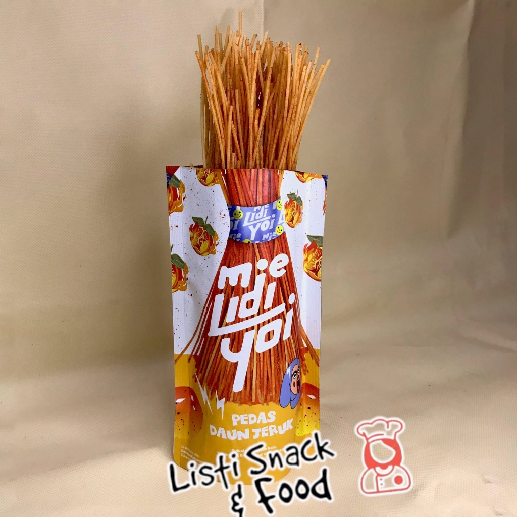Jual Mie Lidi Rasa Pedas daun Jeruk / snack Lidi-Lidian / Cemilan ...