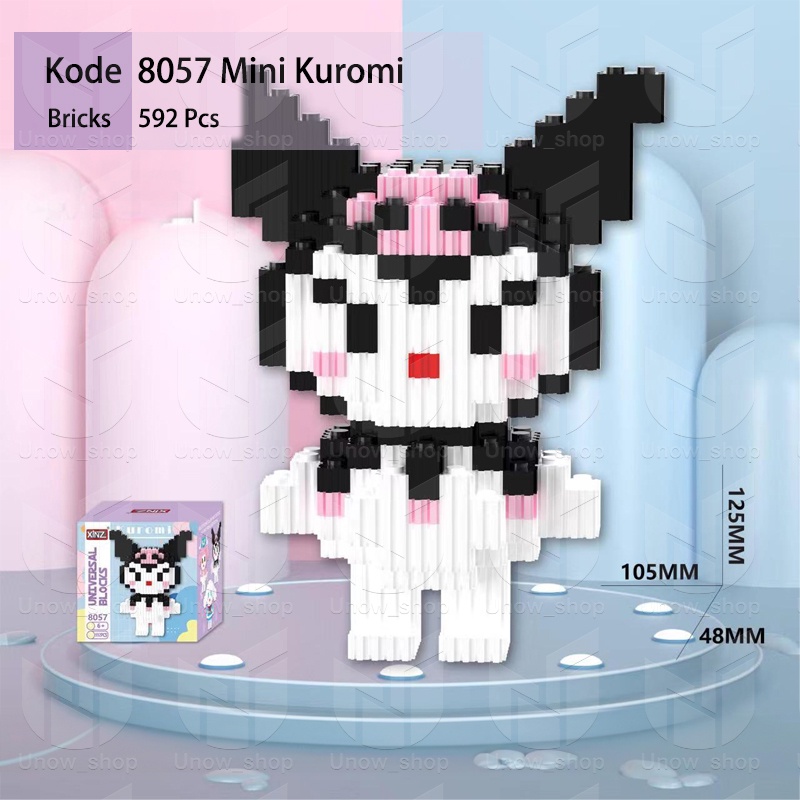 Jual Nano Block Mini SANRIO Series | Bricks education Nano Block ...