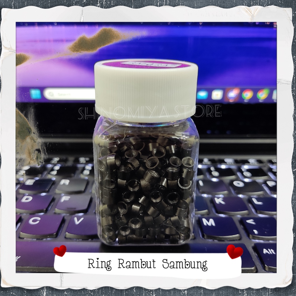 Jual RING RAMBUT BESAR / DRAT RAMBUT / HAIR EXTENSION RING ( MERK ...