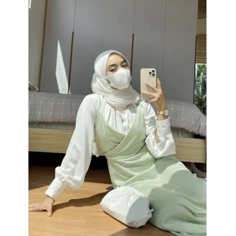 Jual OUTER DRESS SILK AWDELLA OUTER DRESS SILK WANITA PREMIUM | Shopee ...