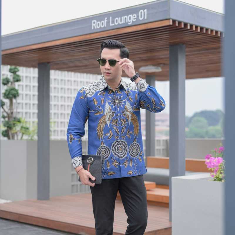 Jual Batik Bagus Baju Batik Pria Lengan Panjang Lapis Furing Halus ...