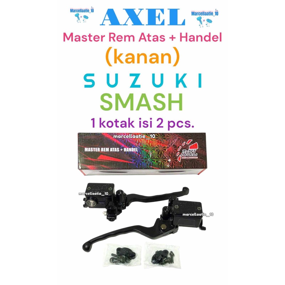 Jual 2 PCS AXEL MASTER REM ATAS DAN HANDEL KANAN SUZUKI SMASH MASTER ...